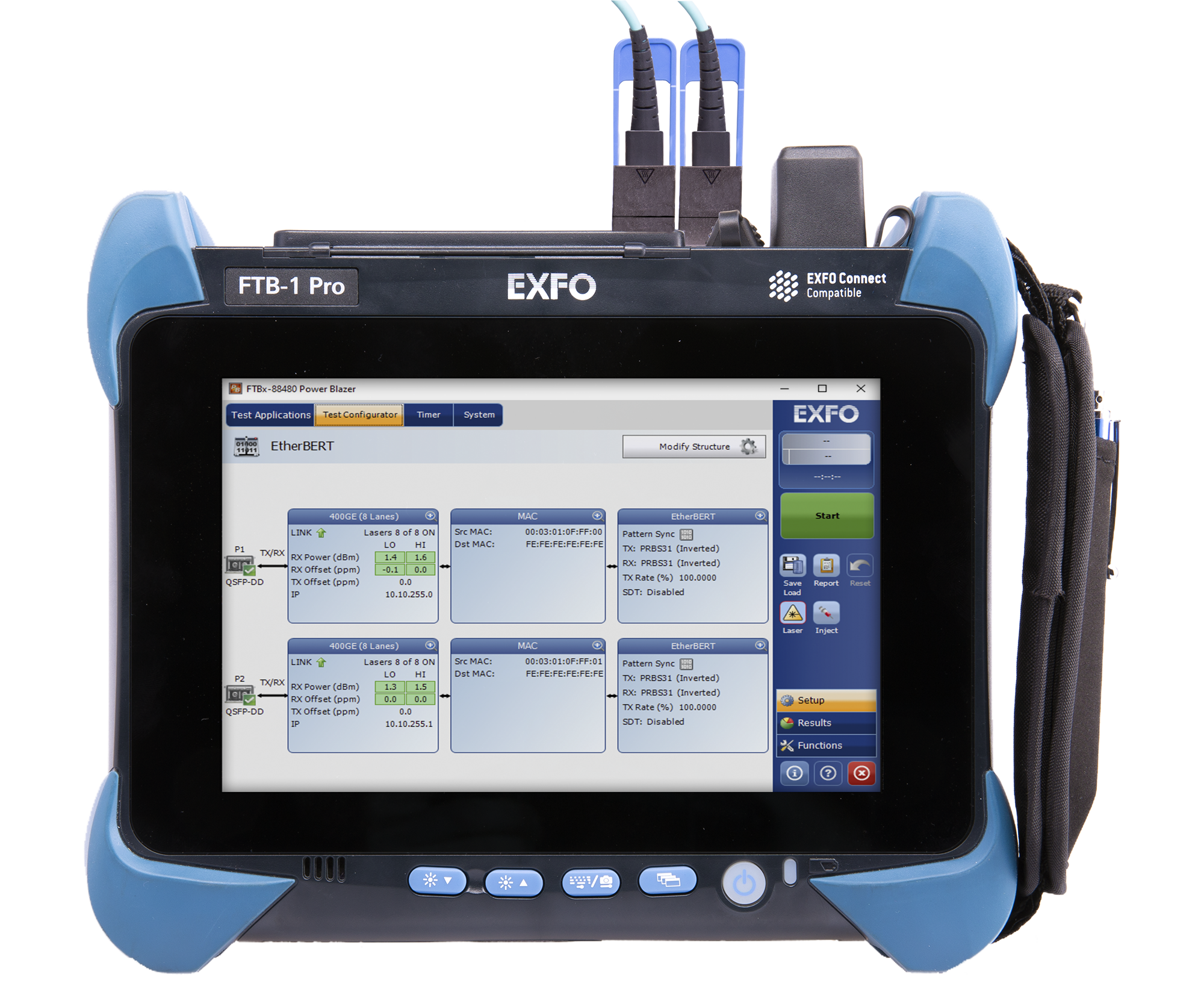 FTBx-88480 - Dual-port 1G-400G | EXFO