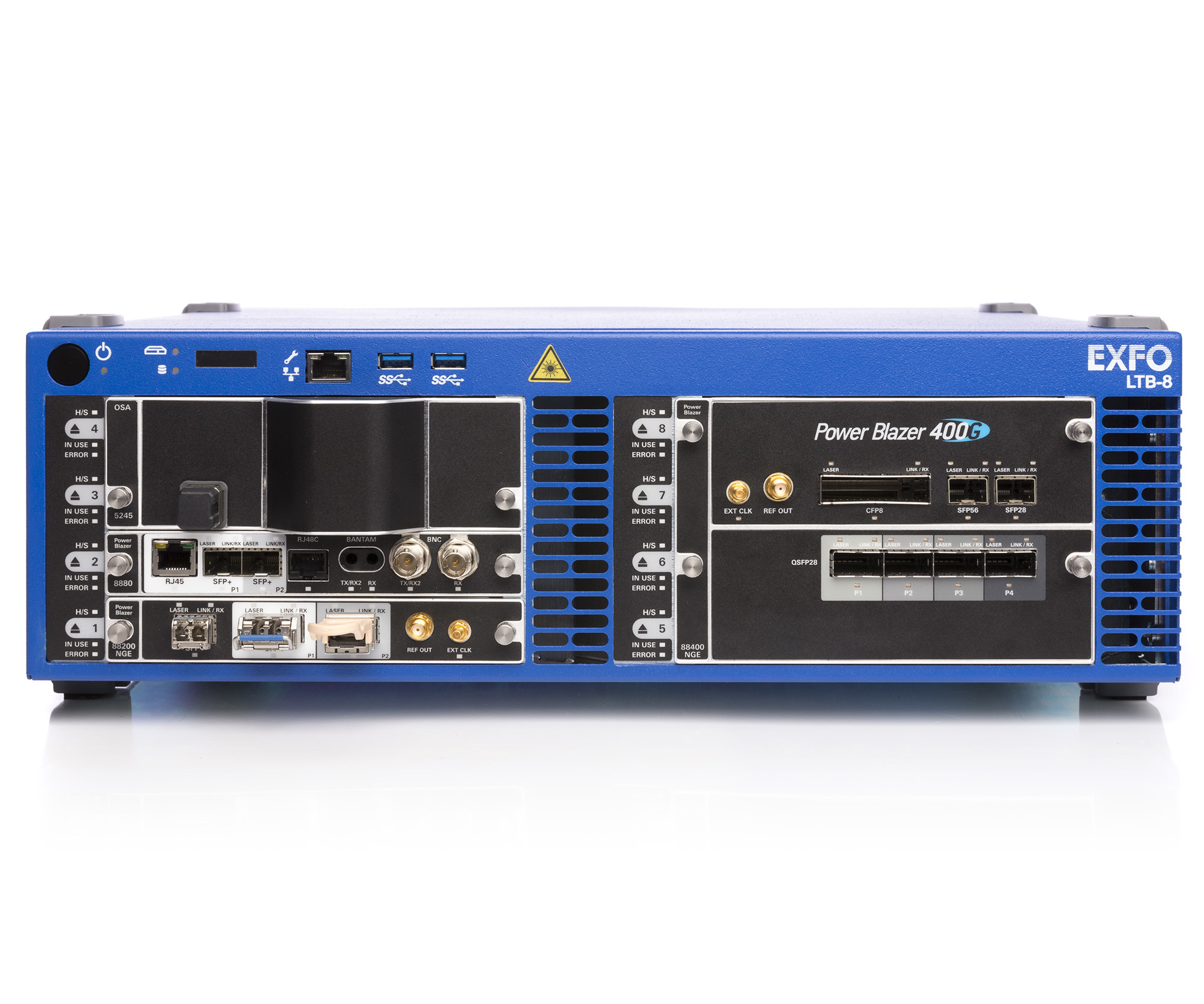 LTB-8 test platform | 3U Rack | Port Density