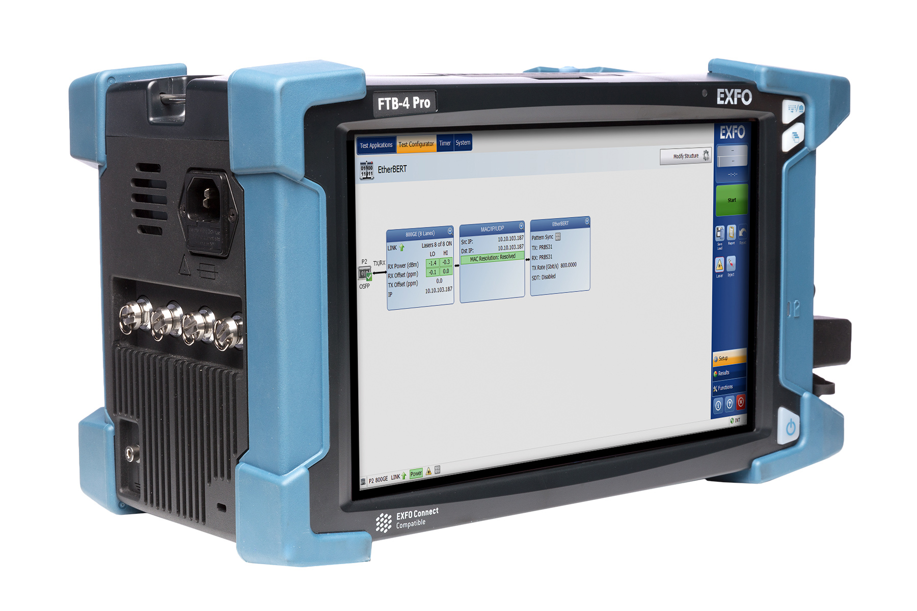 FTBx-88800 Series - 800G test solutions for the lab, including 800G ...