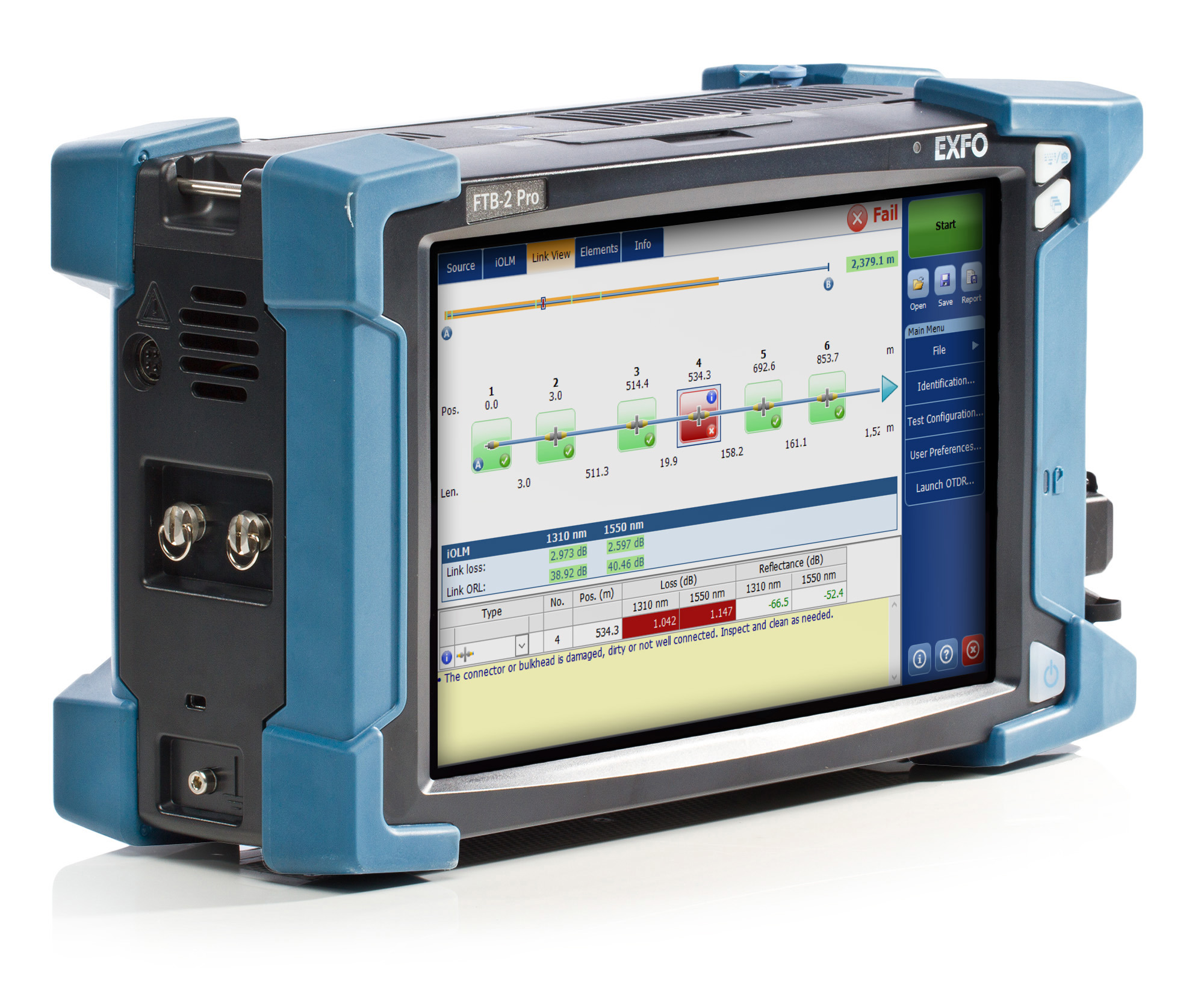 FTBx-730D | PON FTTx | Splitter Characterization | MDU OTDR