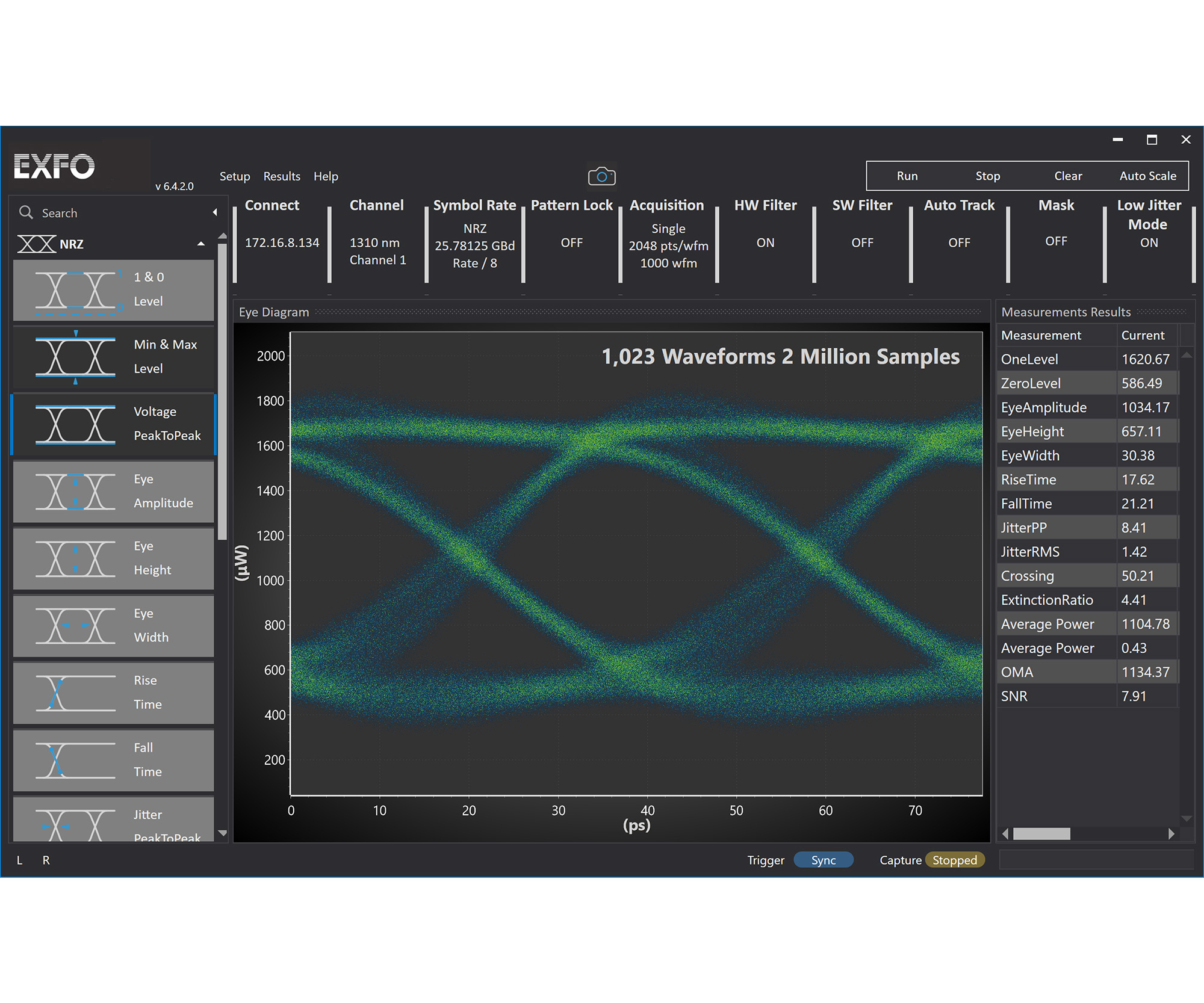 EA-4000 | Sampling oscilloscope | EXFO