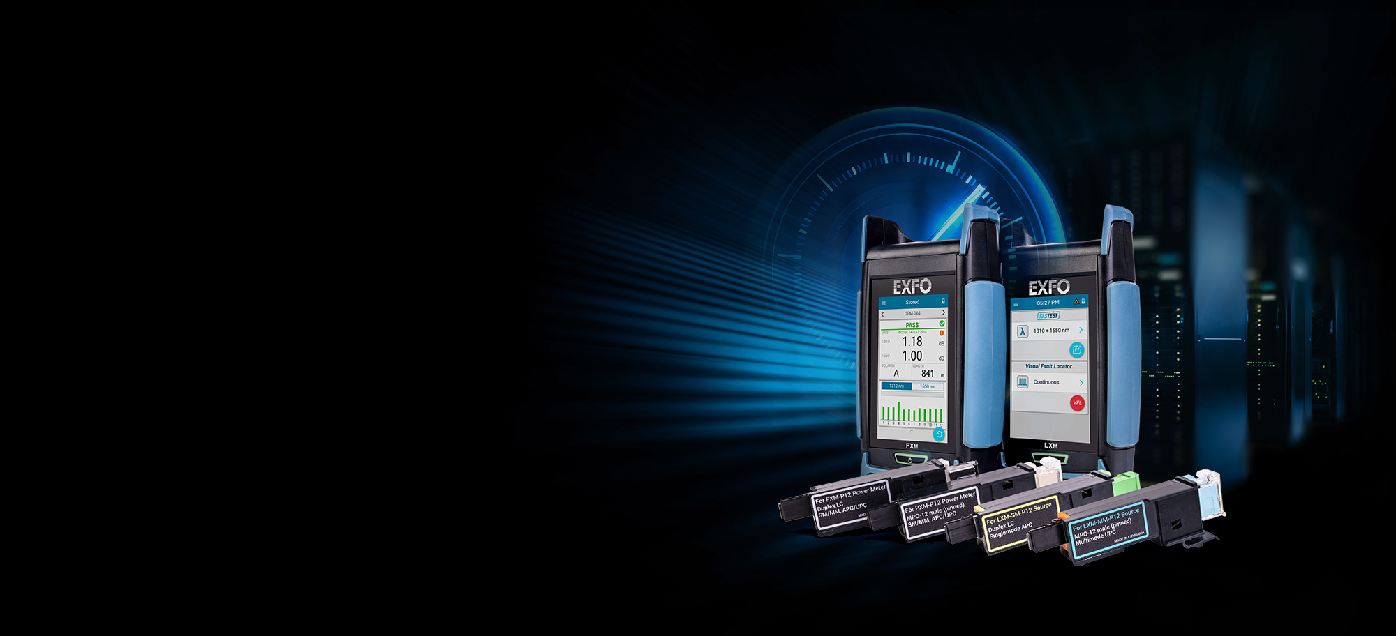 Duplex and multi-fiber OLTS - Results in 1 second | EXFO