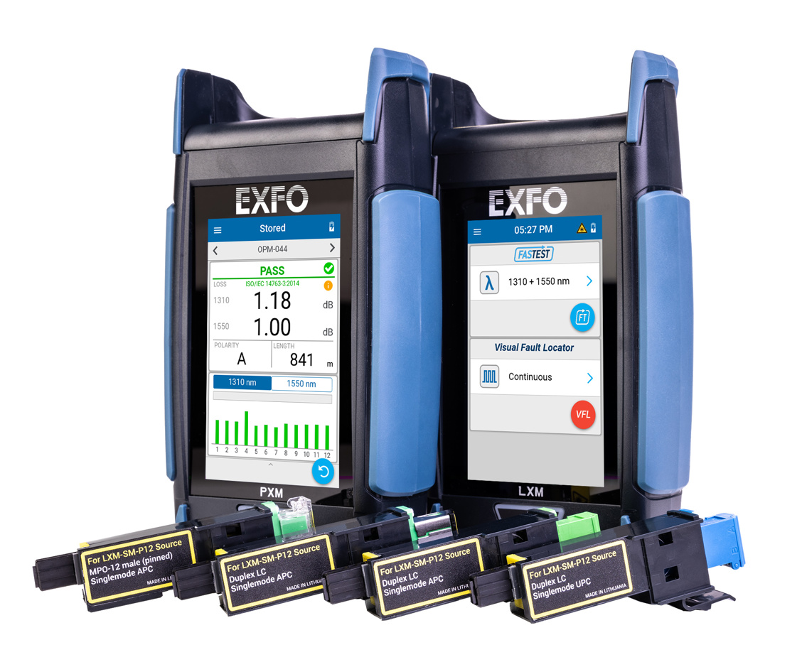 Duplex and multi-fiber OLTS - Results in 1 second | EXFO