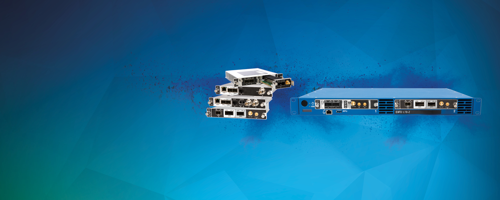 LTB-2 rackmount modular mainframe | Product | EXFO