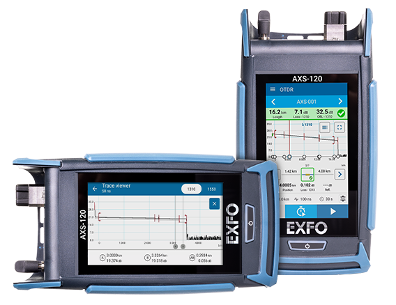 Discover EXFO's AXS compact OTDR Series | Compact, Powerful, and ...