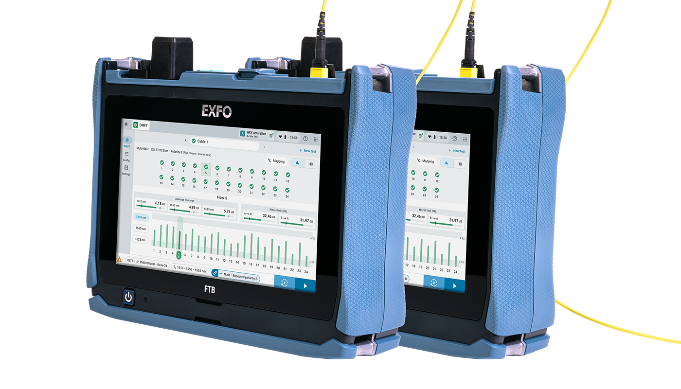 FTB Lite 975 - Simplex, duplex, multi-fiber bidir certifier | EXFO