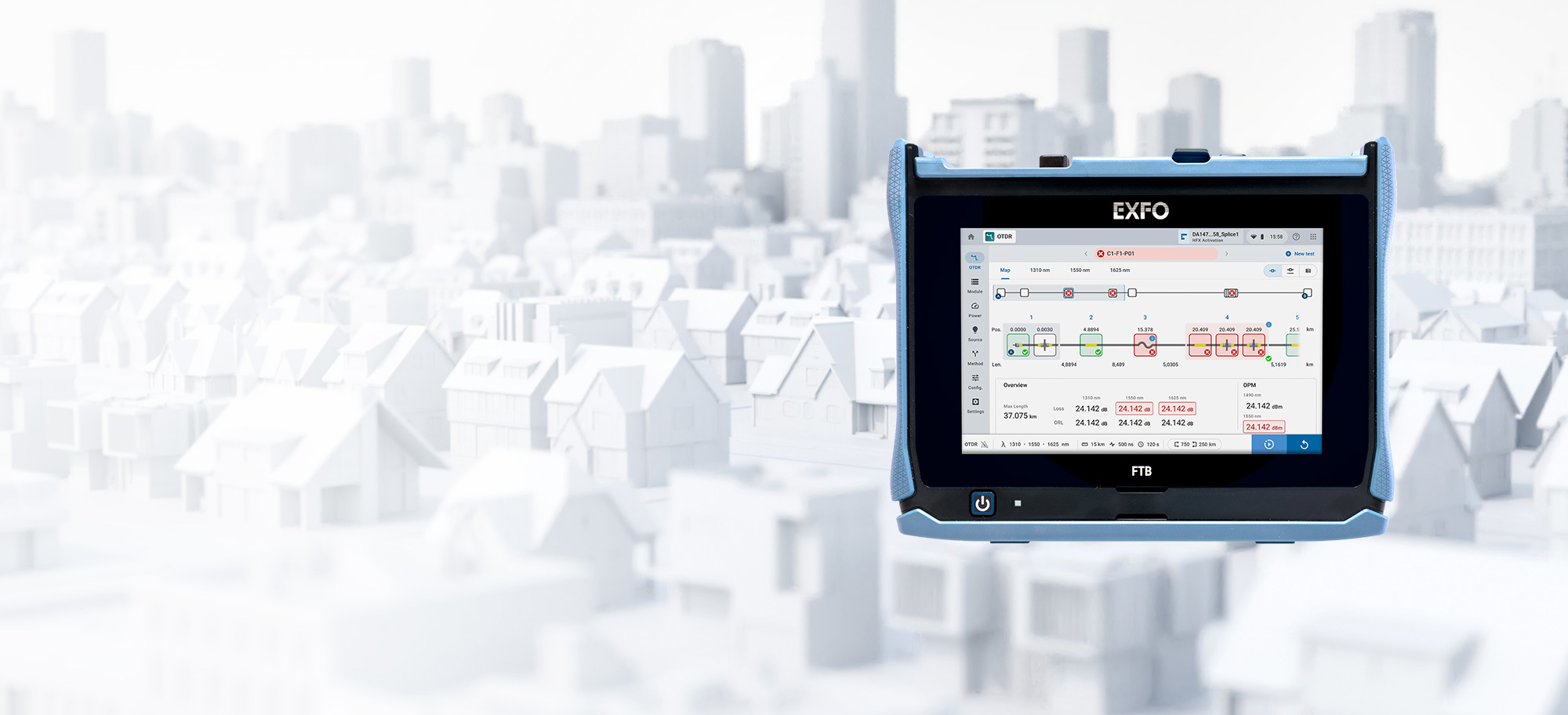 FTB Lite 720D OTDR | Singlemode & Multimode Access Network Testing ...
