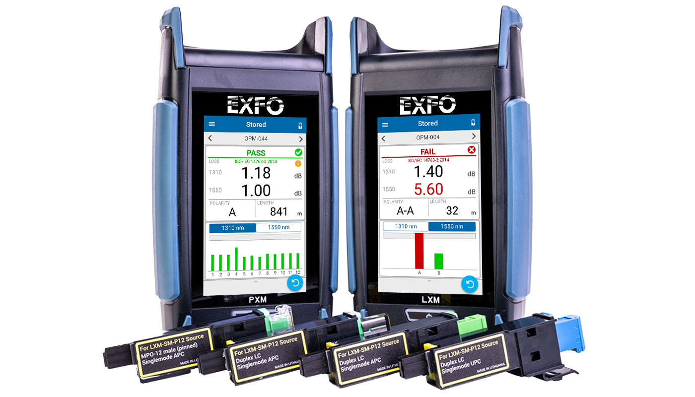 Duplex and multi-fiber OLTS - Results in 1 second | EXFO