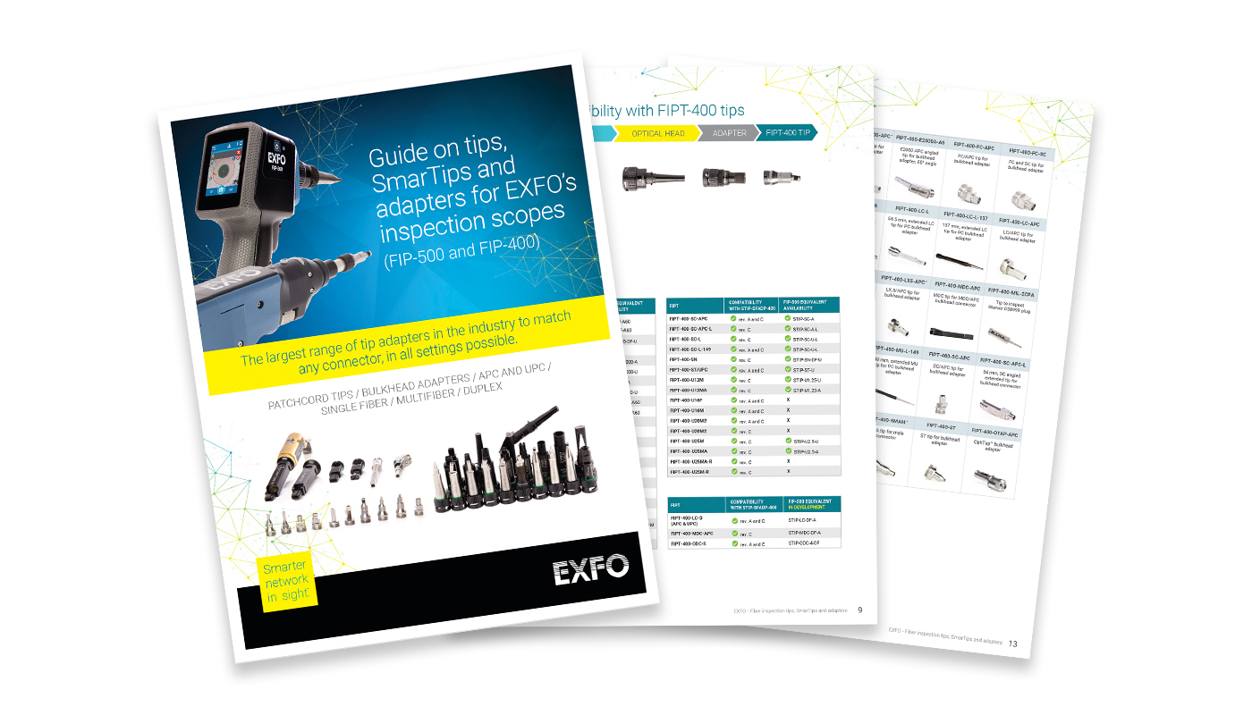 Fiber inspection scope | FIP-500 | EXFO