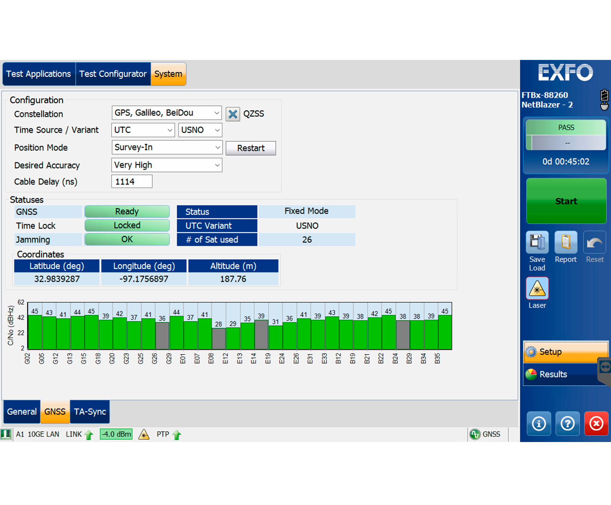 Timing and synchronization | Test solution | EXFO