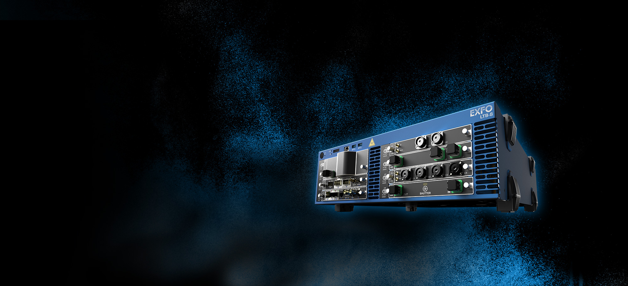 LTB-8 test platform | 3U Rack | Port Density