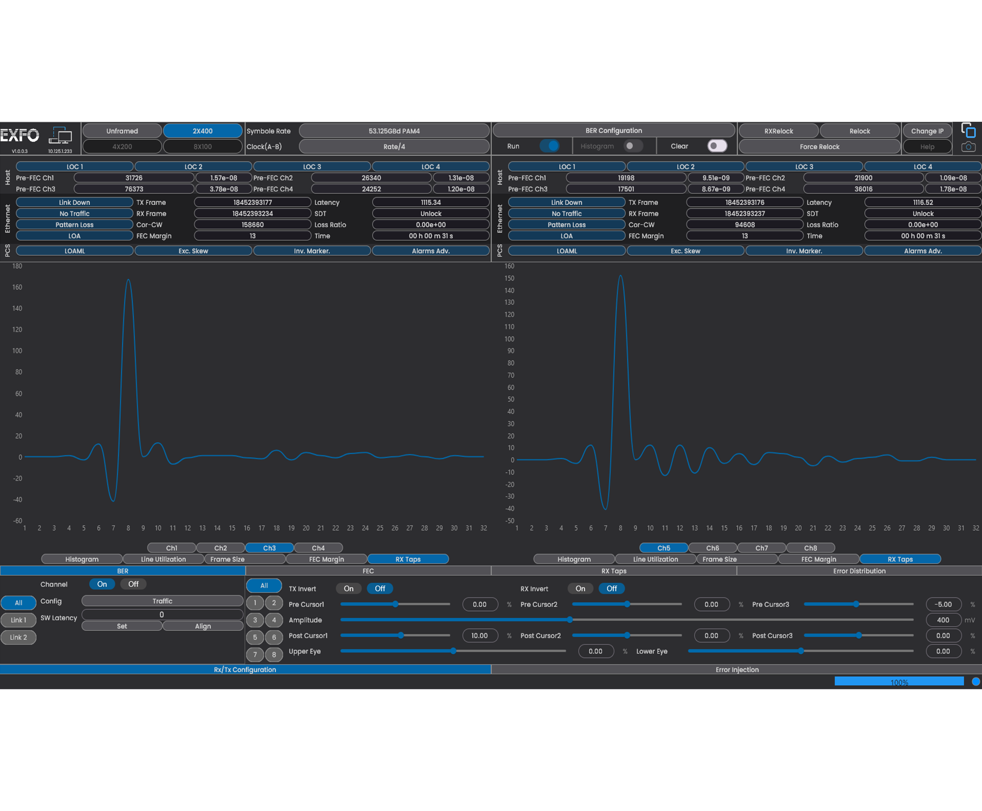 BA-4000-L2 - BER tester with real traffic | Product | EXFO