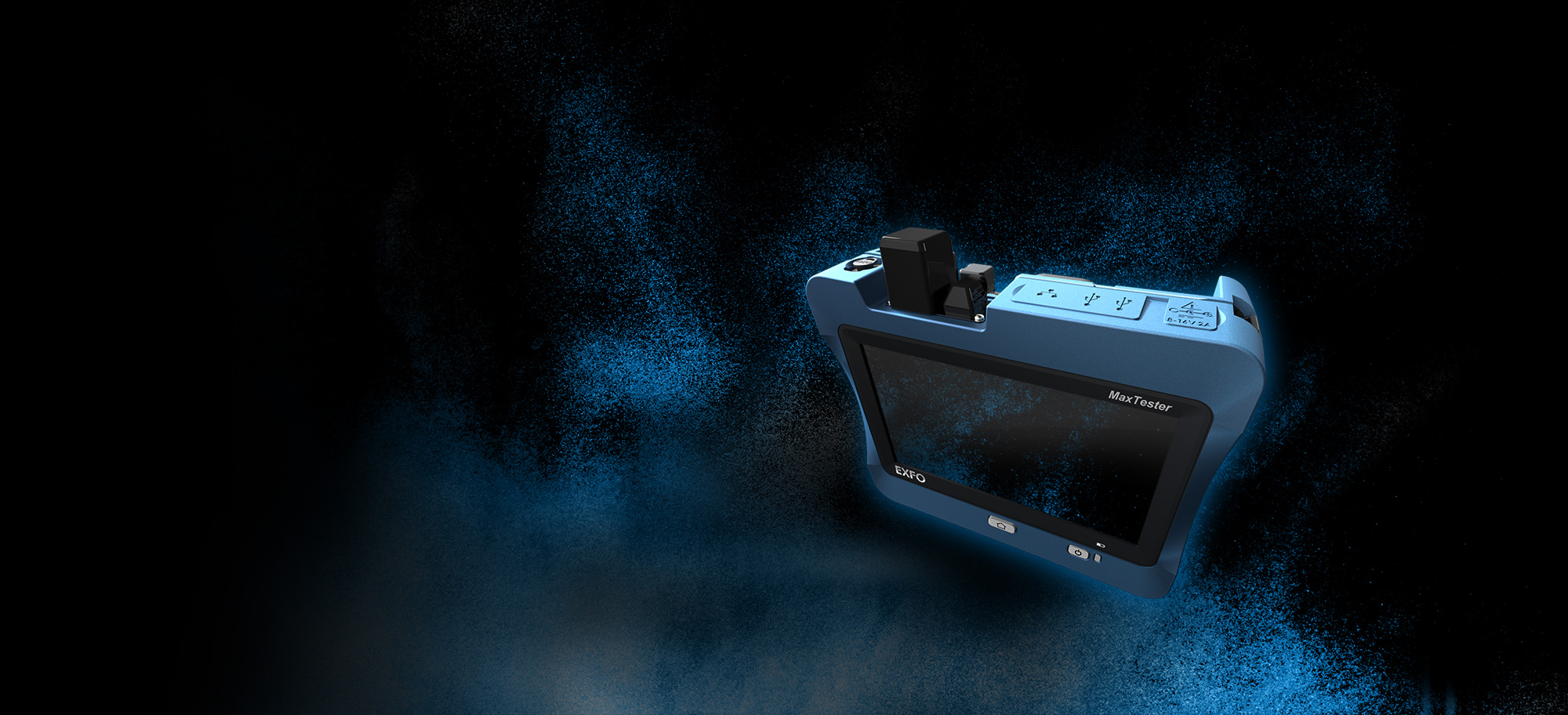 MaxTester 715D | Handheld OTDR | Singlemode | Fiber optic testing