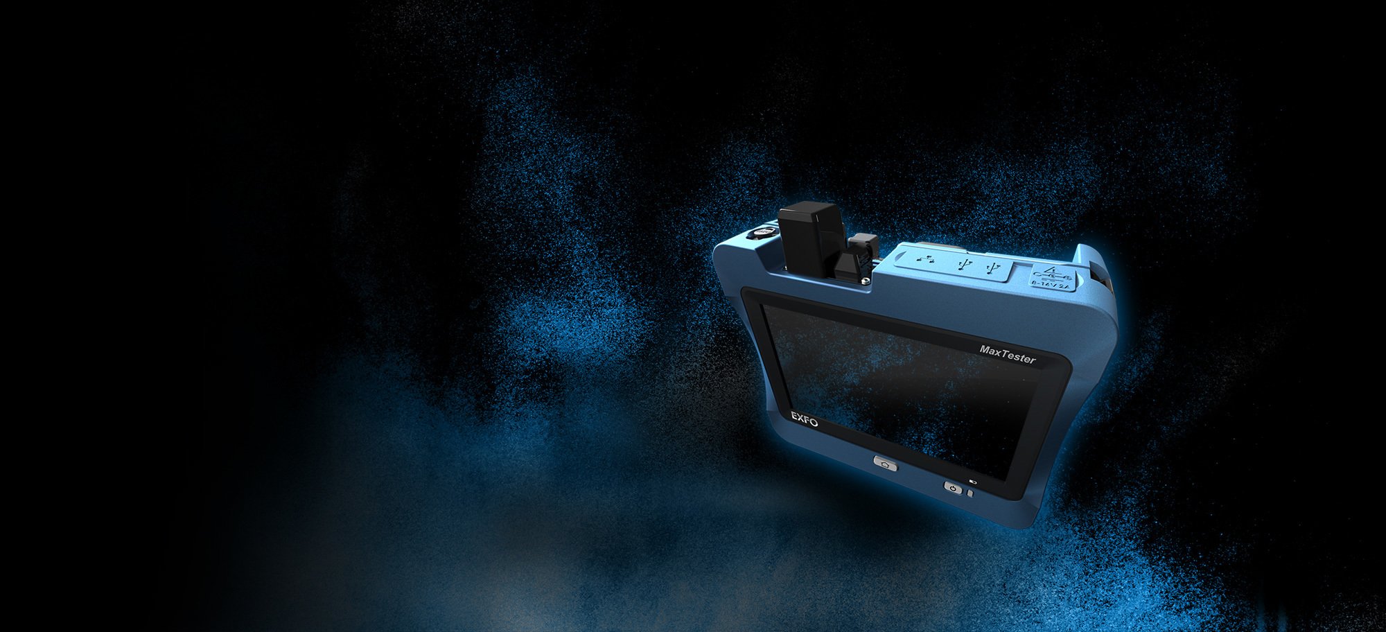 MaxTester 715D | Handheld OTDR | Singlemode | Fiber optic testing