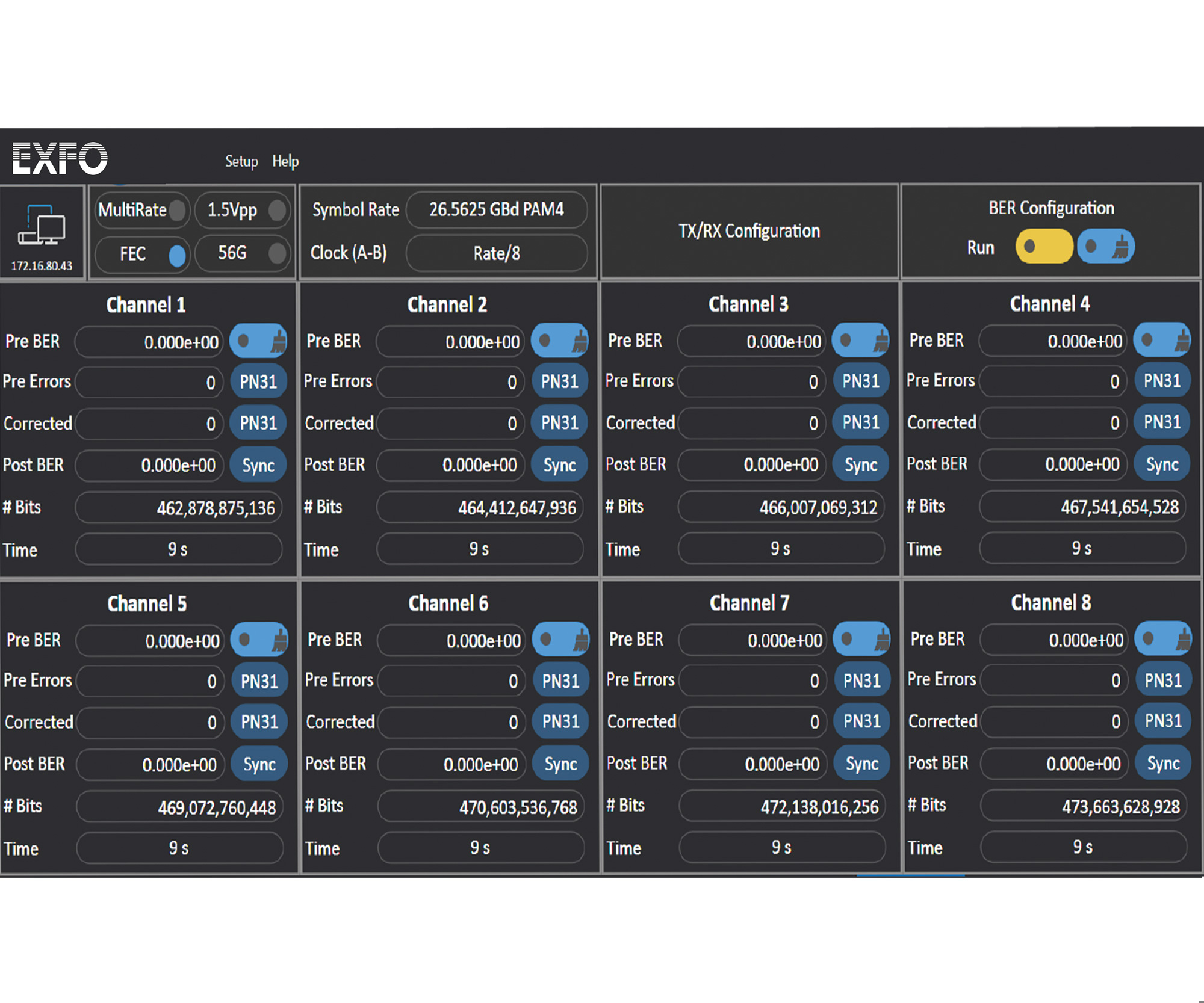 Module Analyzer – All-in-One Bit Error Rate Tester (BERT) | EXFO