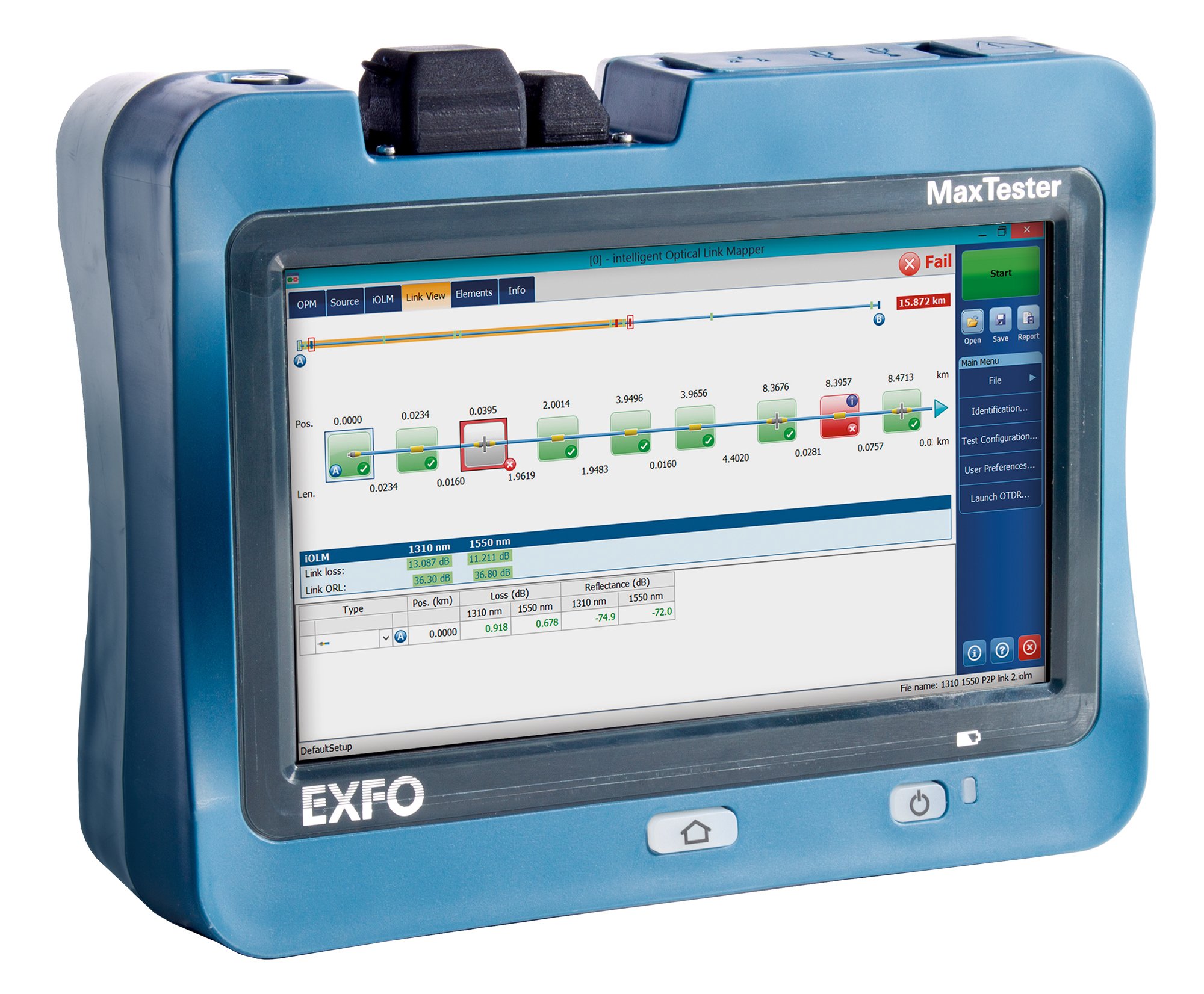 MaxTester 730D | Metro Networks | OTDR