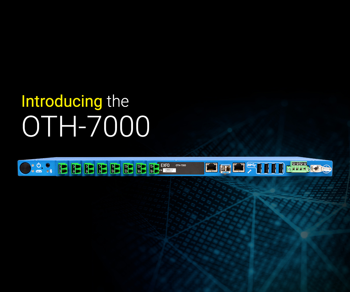 Optical Test Head | Remote Fiber Testing and Monitoring System | EXFO