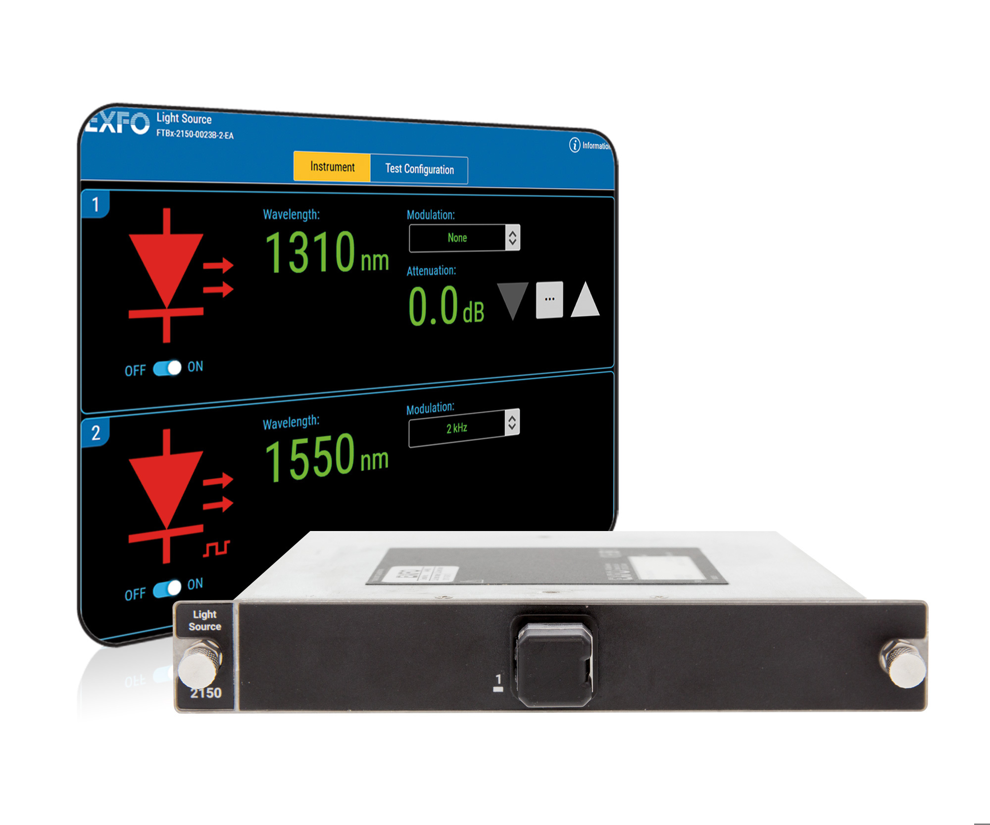 Fiber optic light source | FTBx-2150 | EXFO