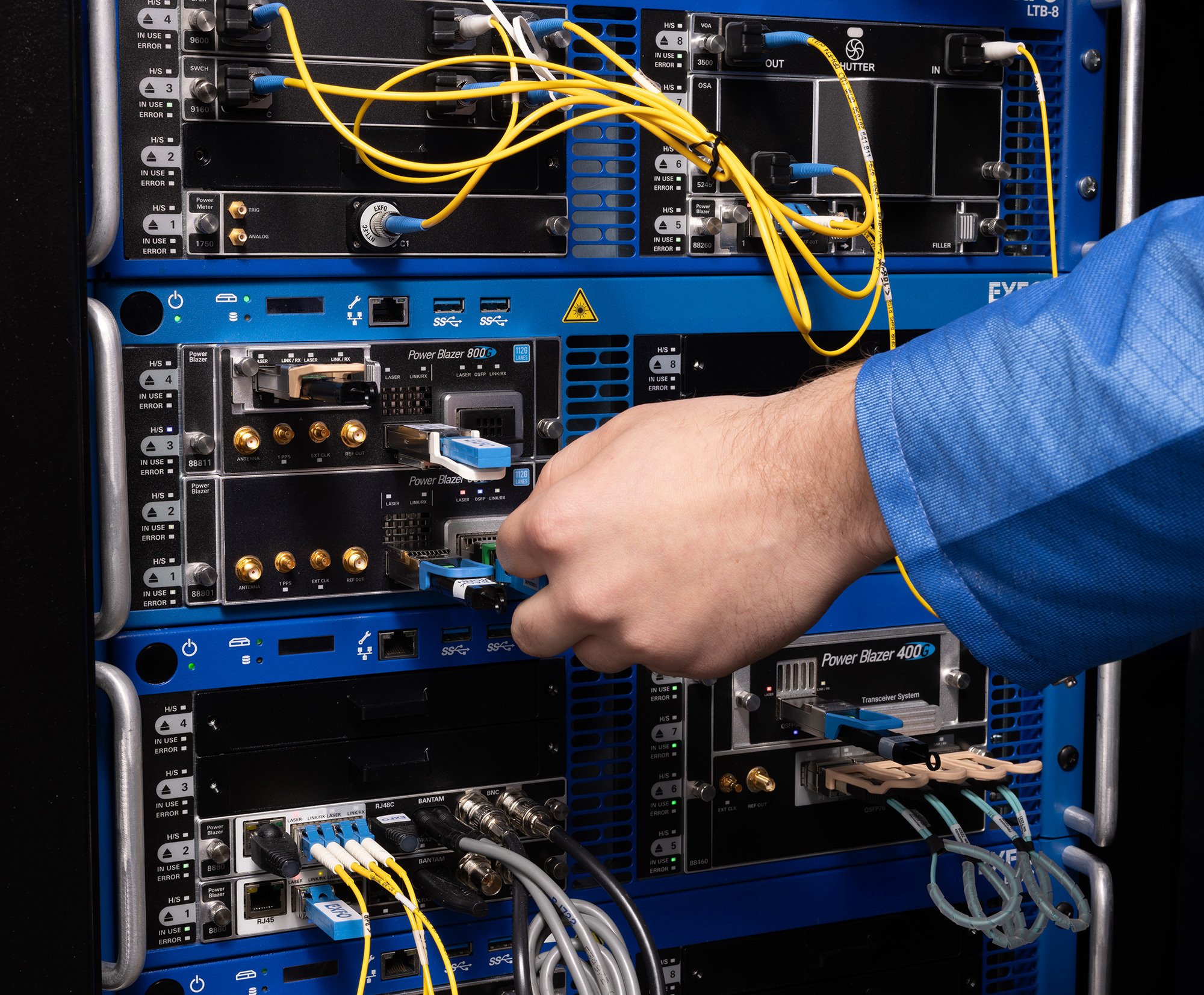 800G and 800ZR Ethernet test module | Full-rate and multi-protocol ...