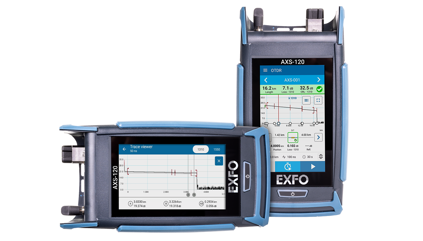Discover EXFO's AXS compact OTDR Series | Compact, Powerful, and ...