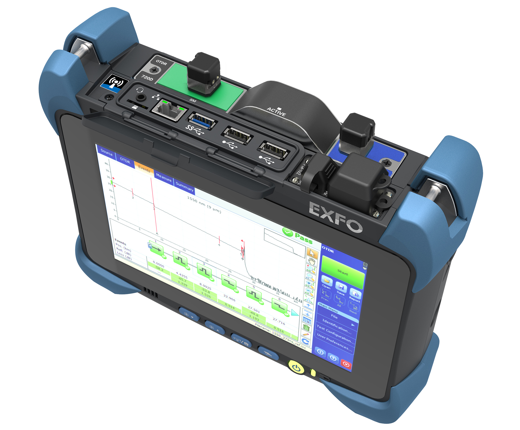 FTBx-720D | LAN/WAN | FTTA | Access OTDR