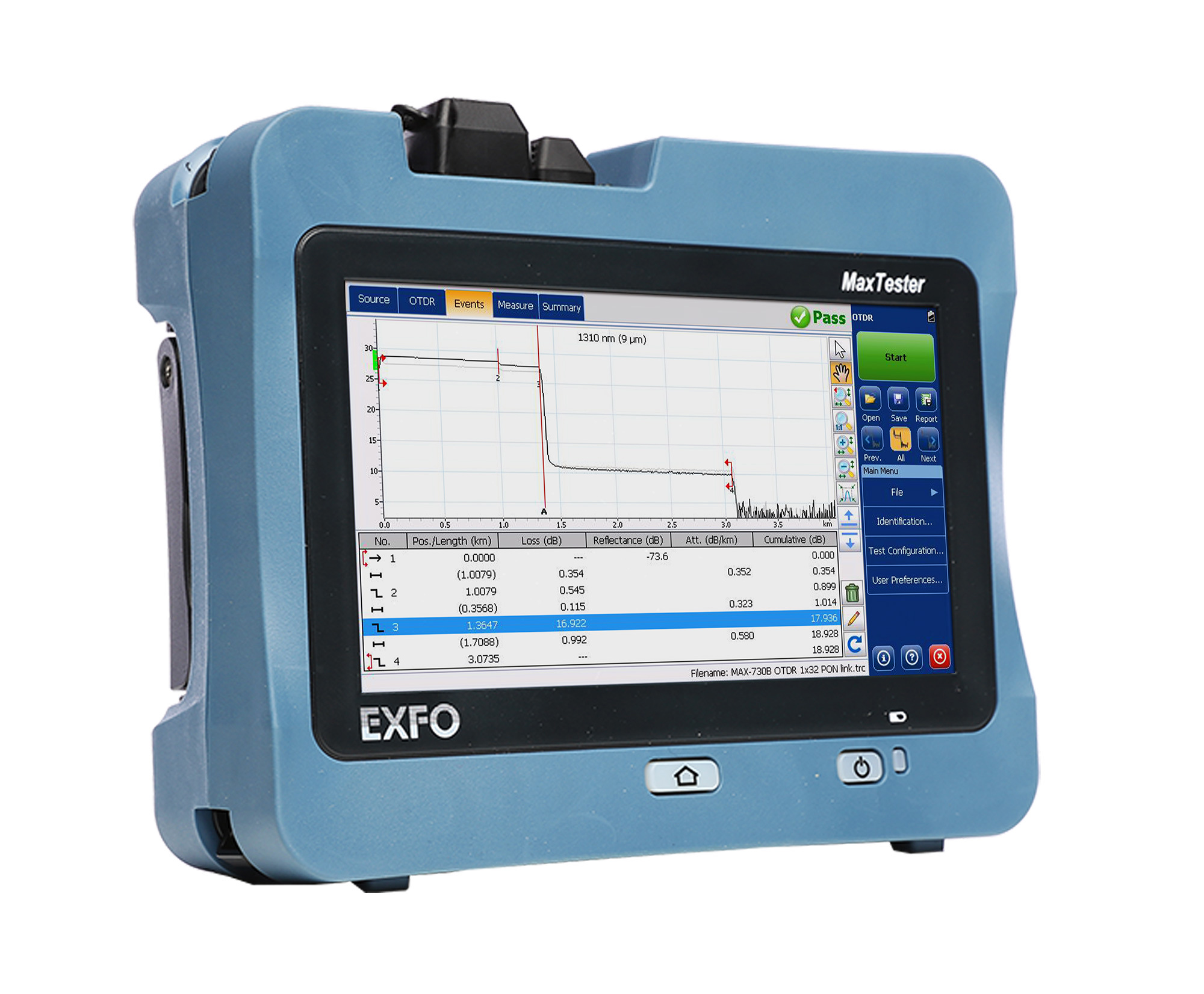 MaxTester 730B | Producto discontinuado | EXFO