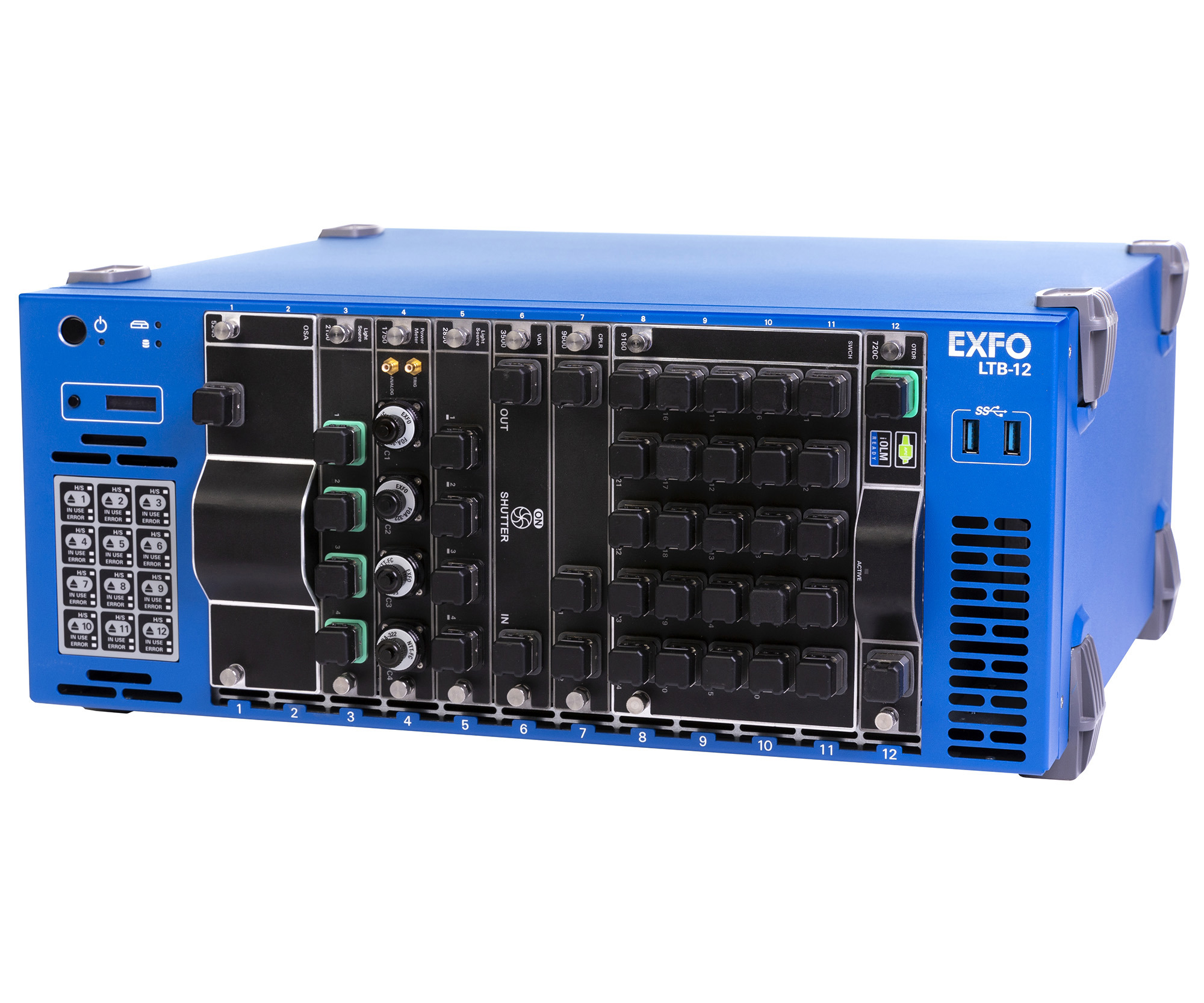 LTB-12 rackmount modular mainframe | Product | EXFO