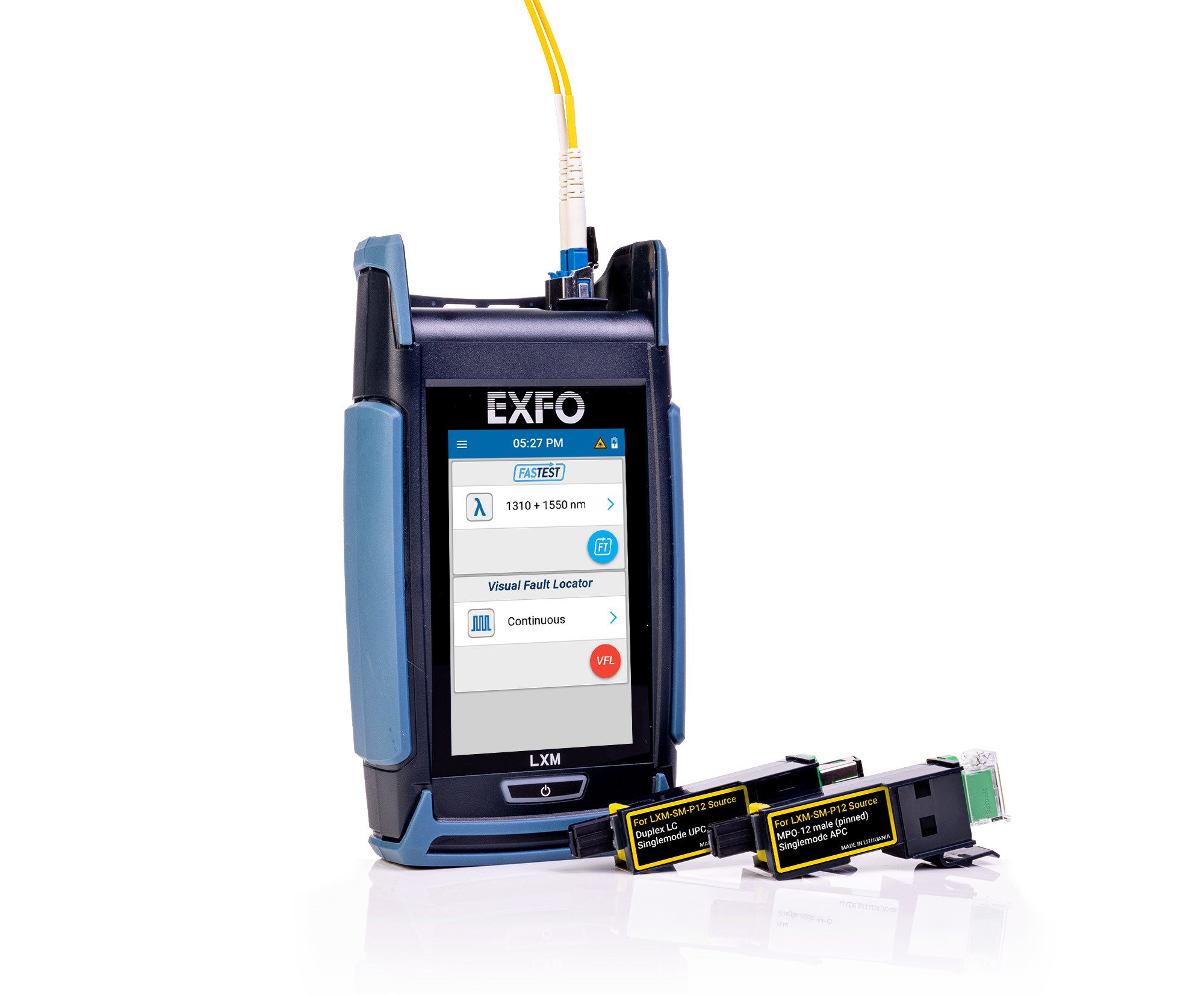 Duplex and multi-fiber OLTS - Results in 1 second | EXFO