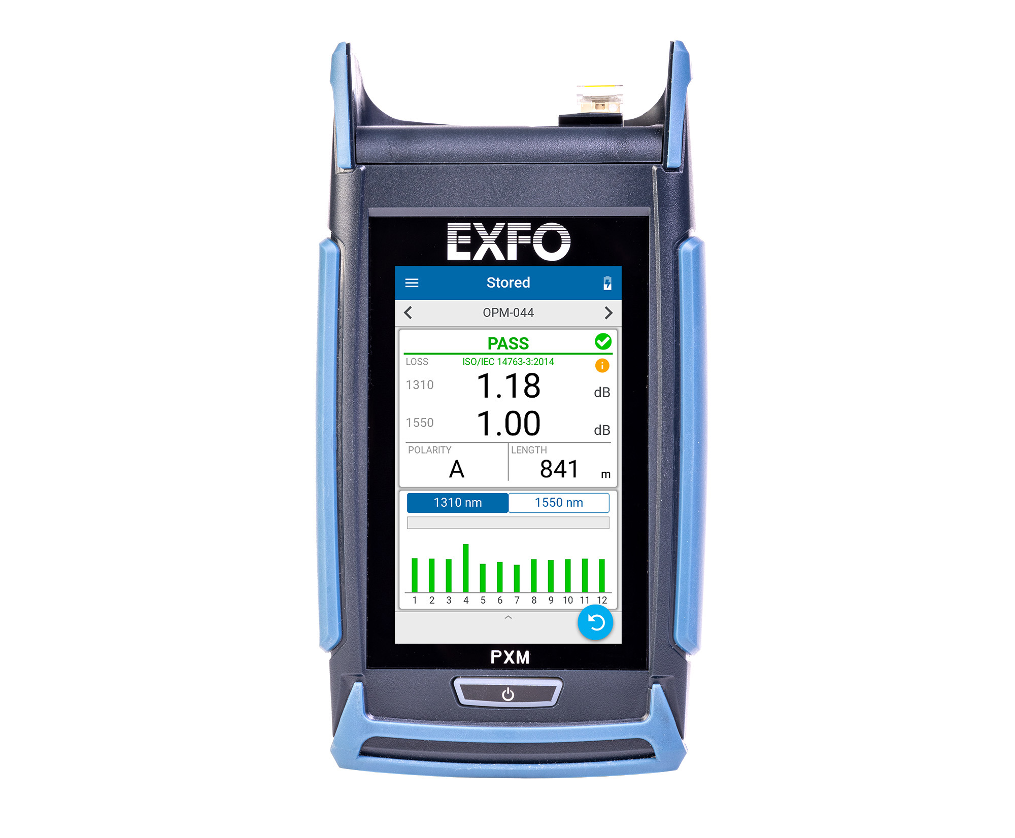 Duplex and multi-fiber OLTS - Results in 1 second | EXFO