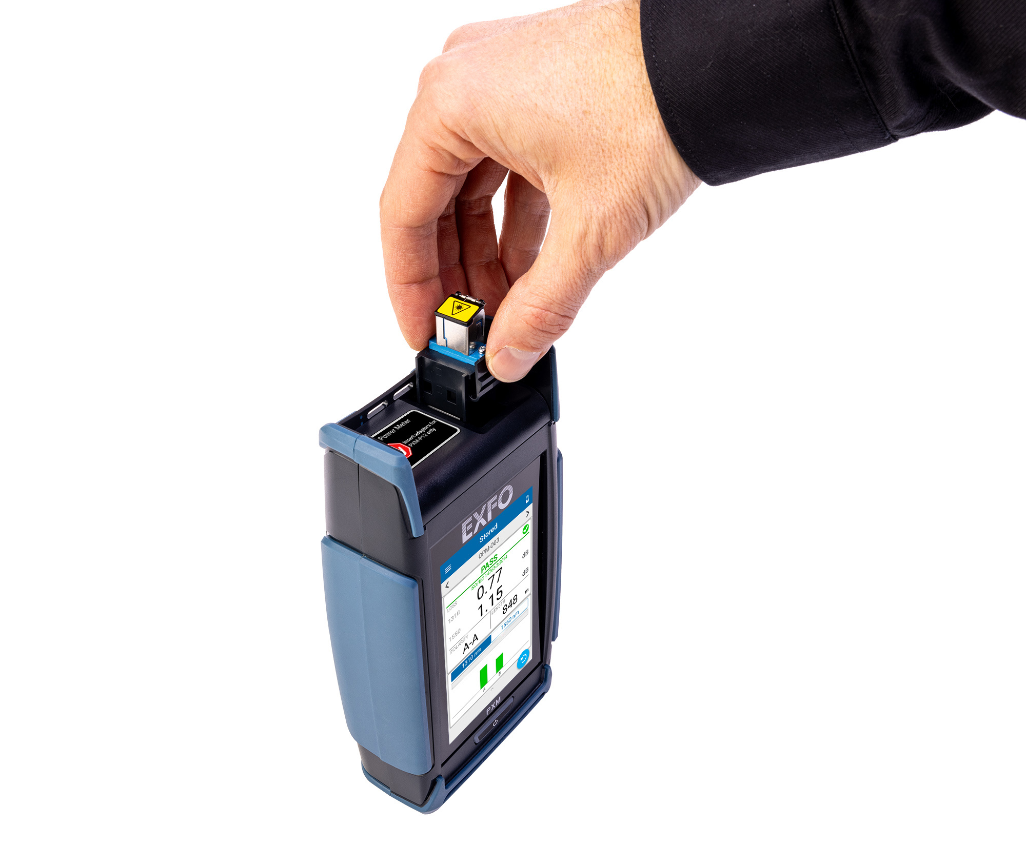 Duplex and multi-fiber OLTS - Results in 1 second | EXFO