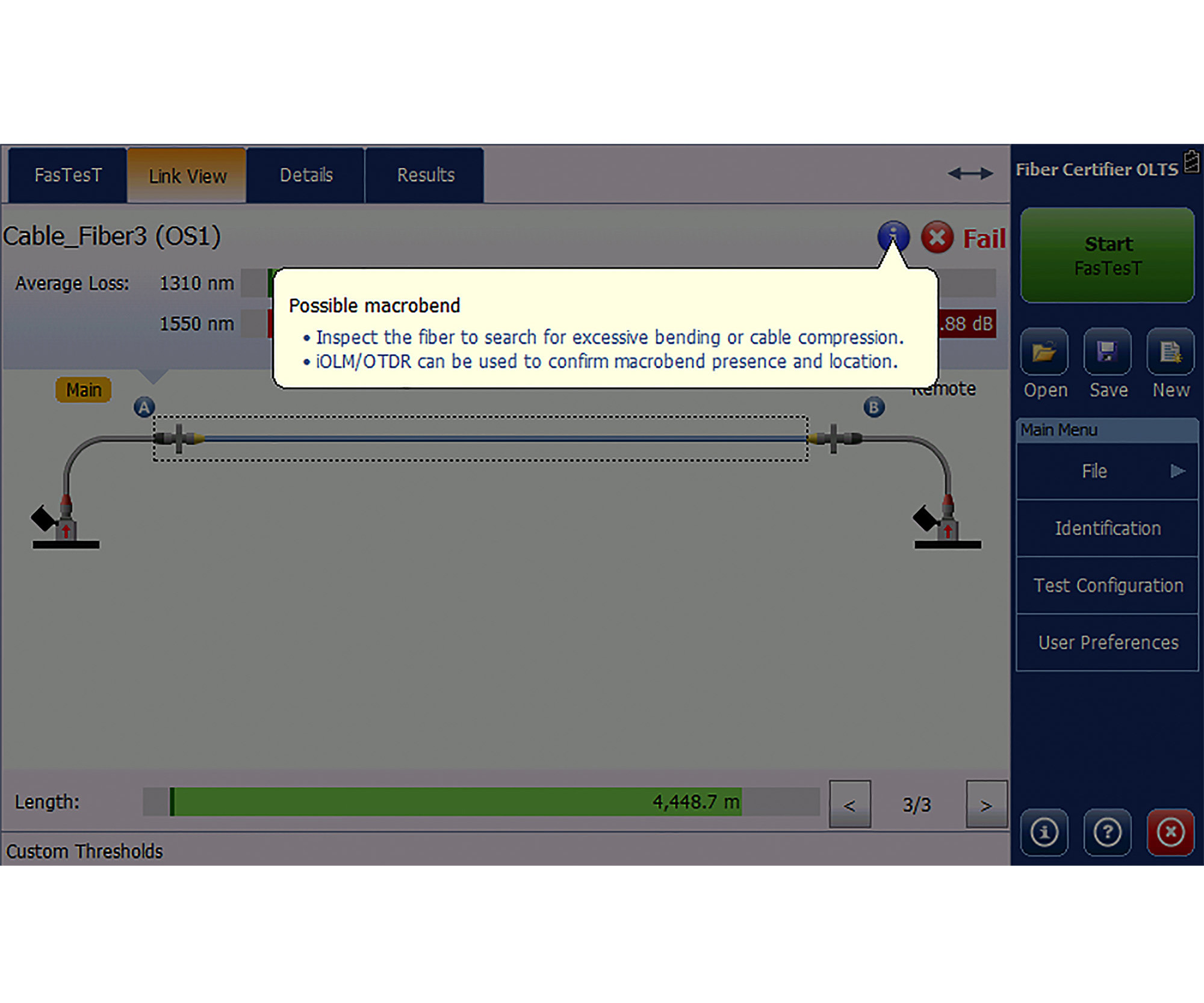 OLTS | Insertion Loss | Optical Return Loss